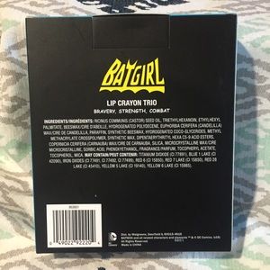 DC Comics | Makeup | New Dc Comics Batgirl Lip Crayon Pencil Trio Set ...